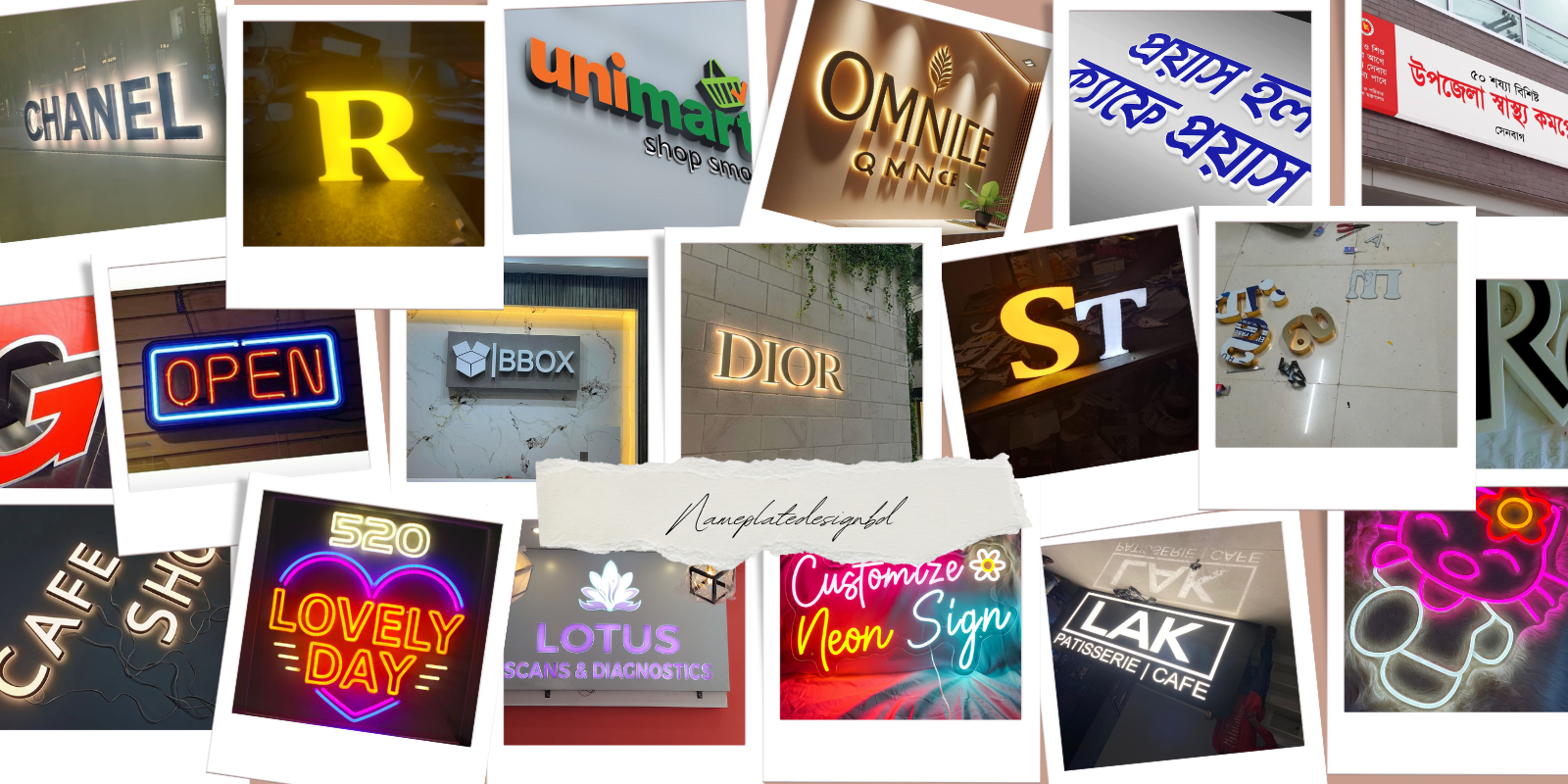 Name Plate Designs - House and Office Signage